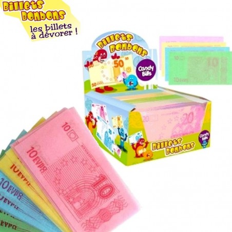 Billet de Banque en bonbon- 400 pièces
