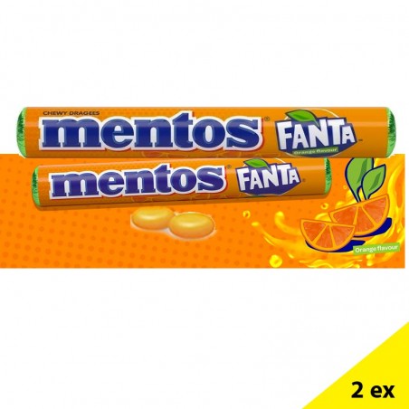 Mentos fanta, mentos orange, rouleau mentos,bonbon mentis,bonbon fanta