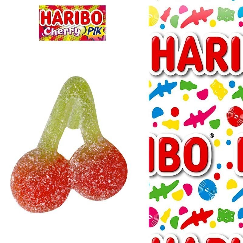 Cerise Cherry Pik Haribo 120gr x 3